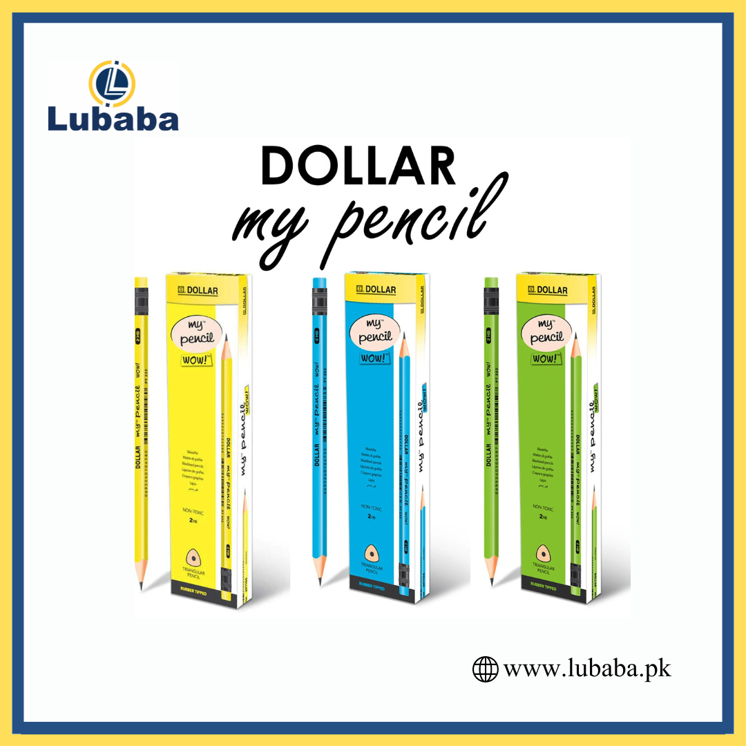 Dollar My Pencil PT 222 With Eraser 12’s Box